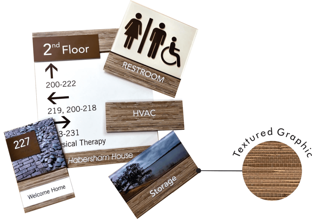 Senior Living Interior Signage - SignSystem